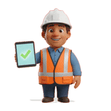 Safety Check Character Animation