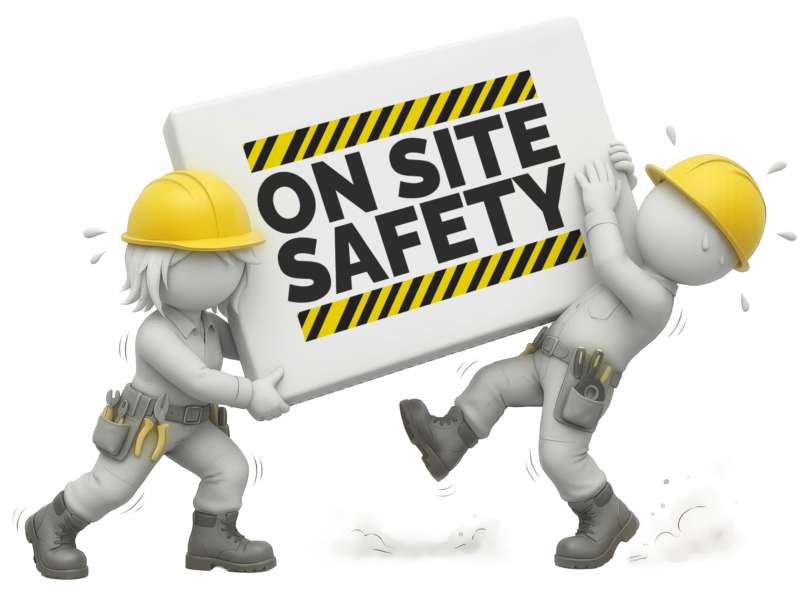 Construction Safety Team Clipart - Custom Clipart Template