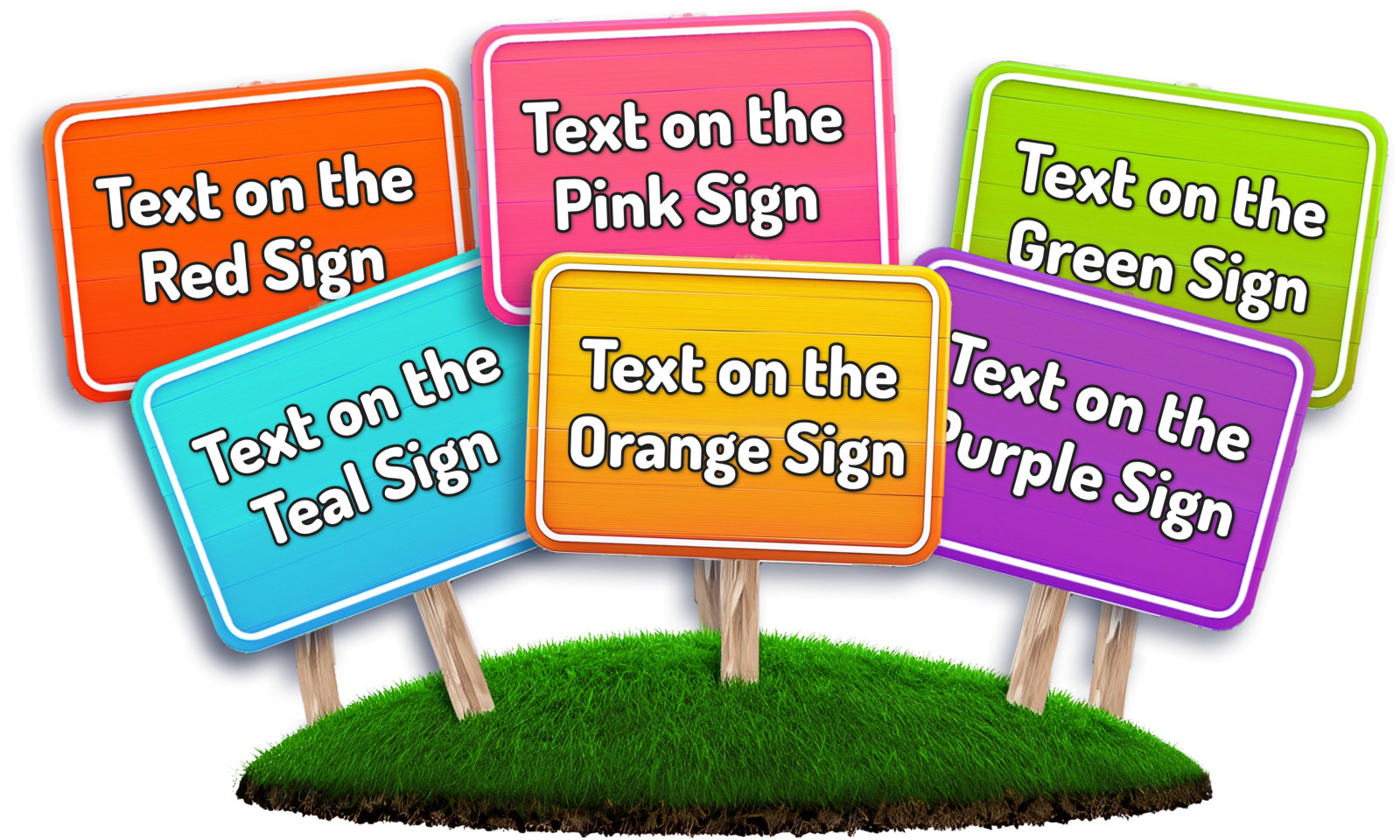 multiple signs custom