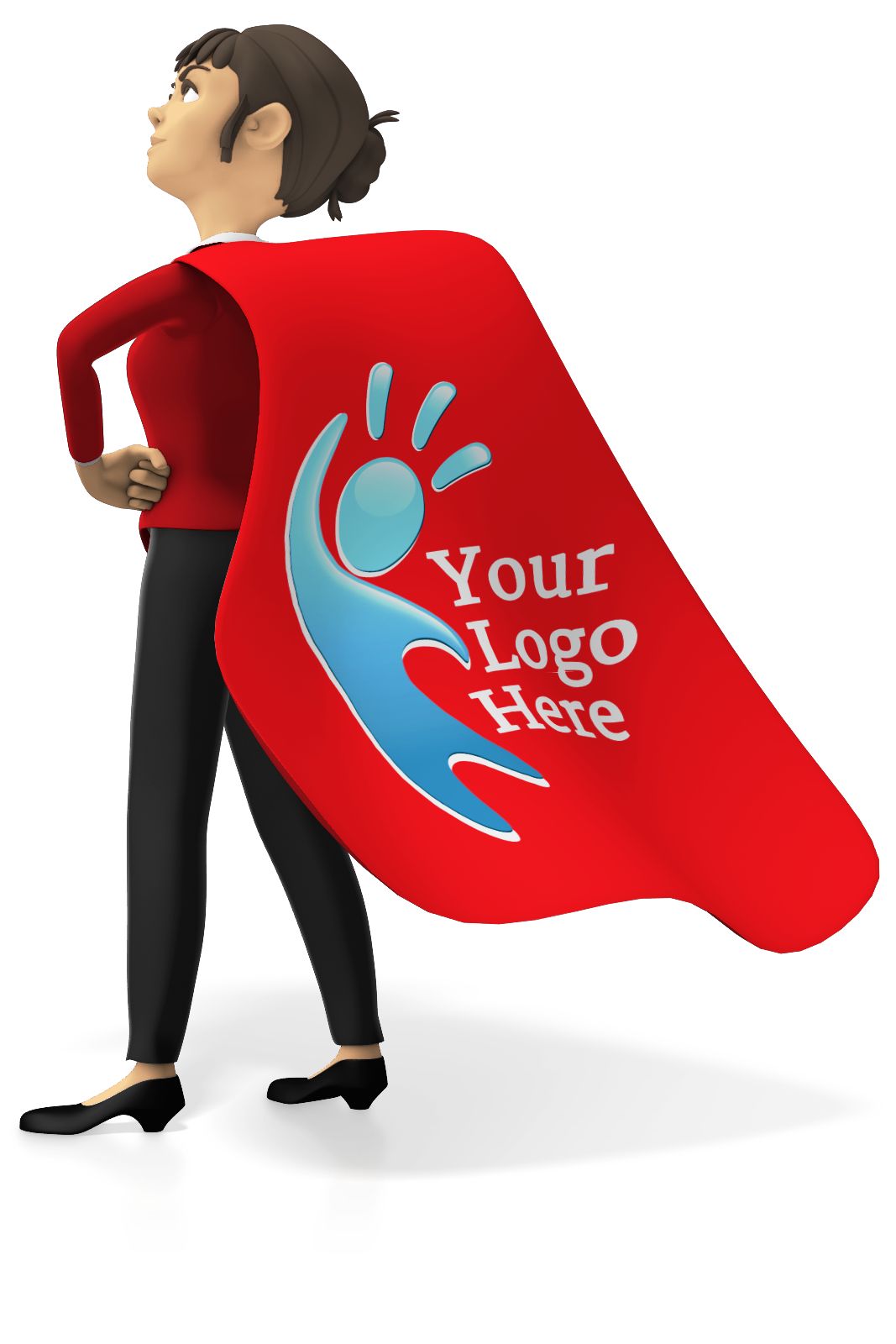 Businesswoman Superhero Custom Cape