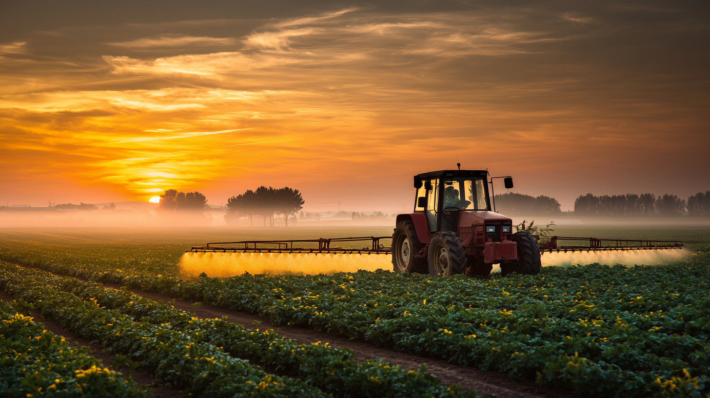 Agriculture at Sunrise - A PowerPoint Background