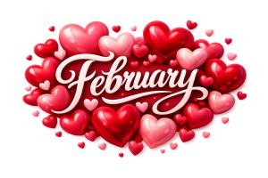 Valentine Hearts Presentation Clipart