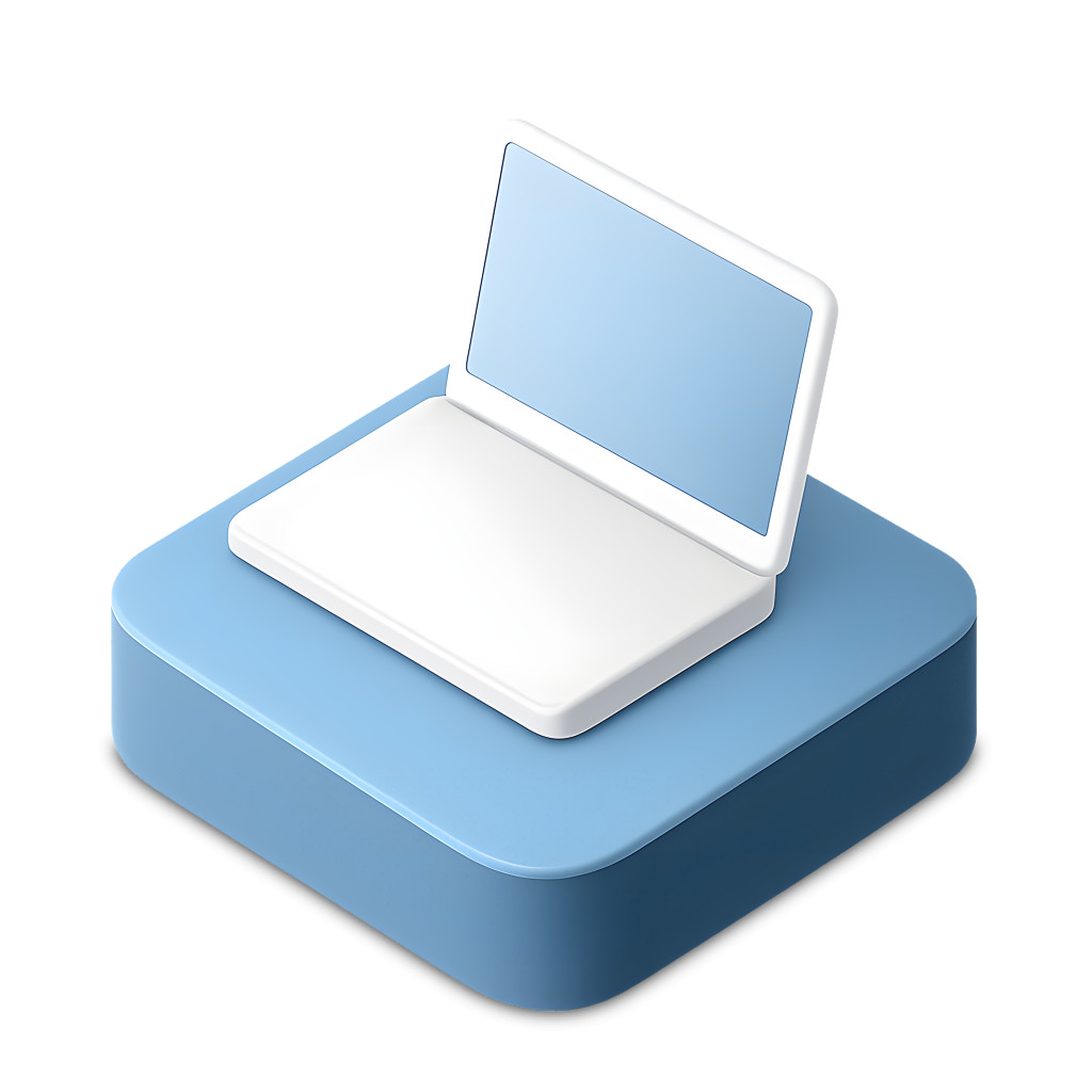 Computer Node Icon - A Presentation Clipart