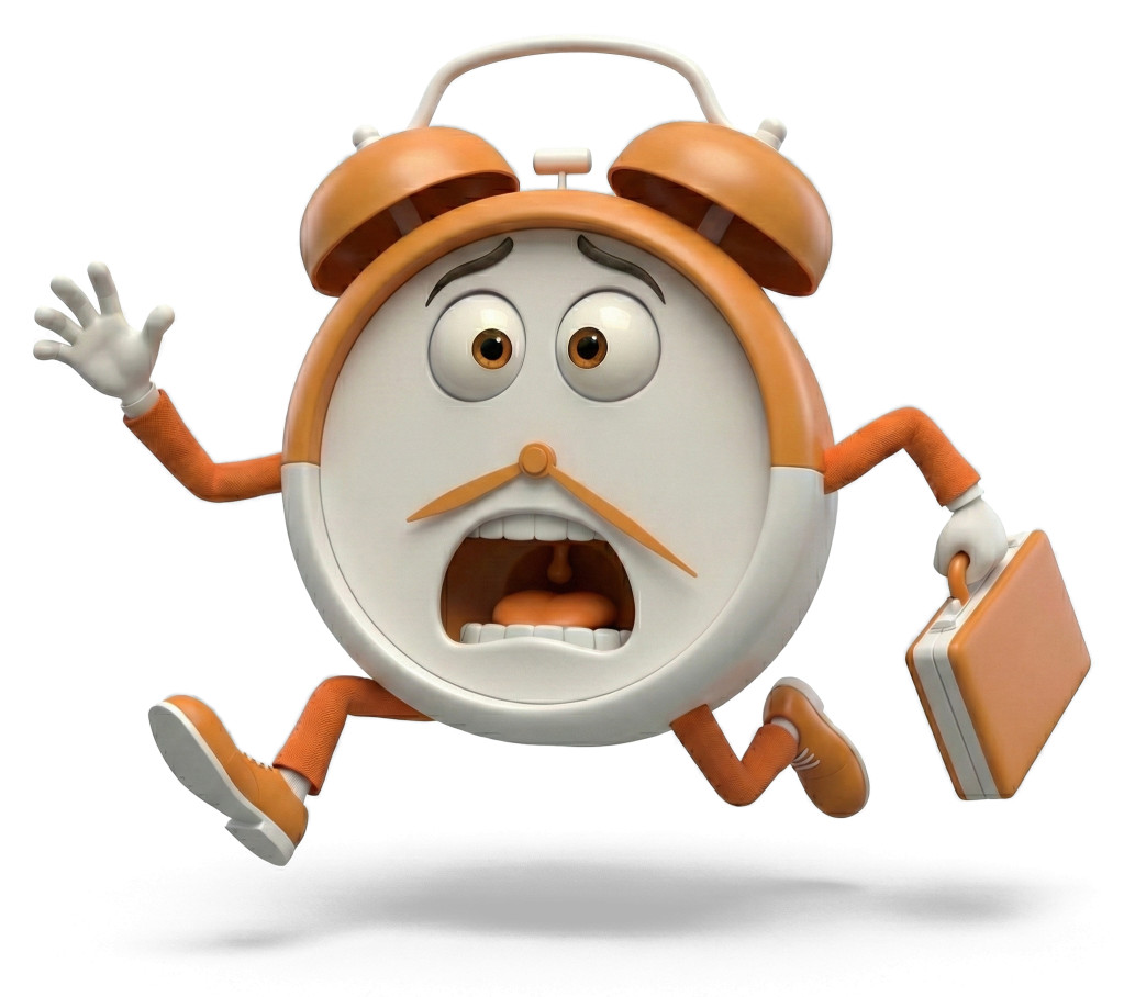 Alarm Clock Clipart Representing Urgency and Deadlines | PresenterMedia