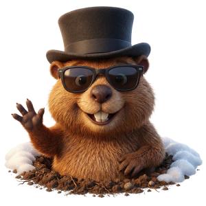 Dancing Groundhog Animation for PowerPoint