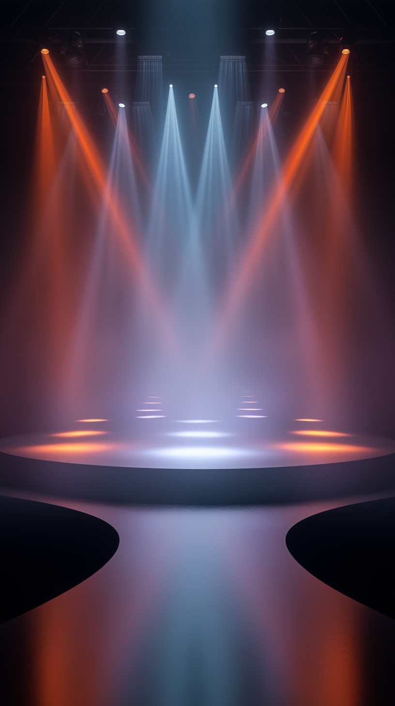 Stage Lighting Background - A Presentation Background