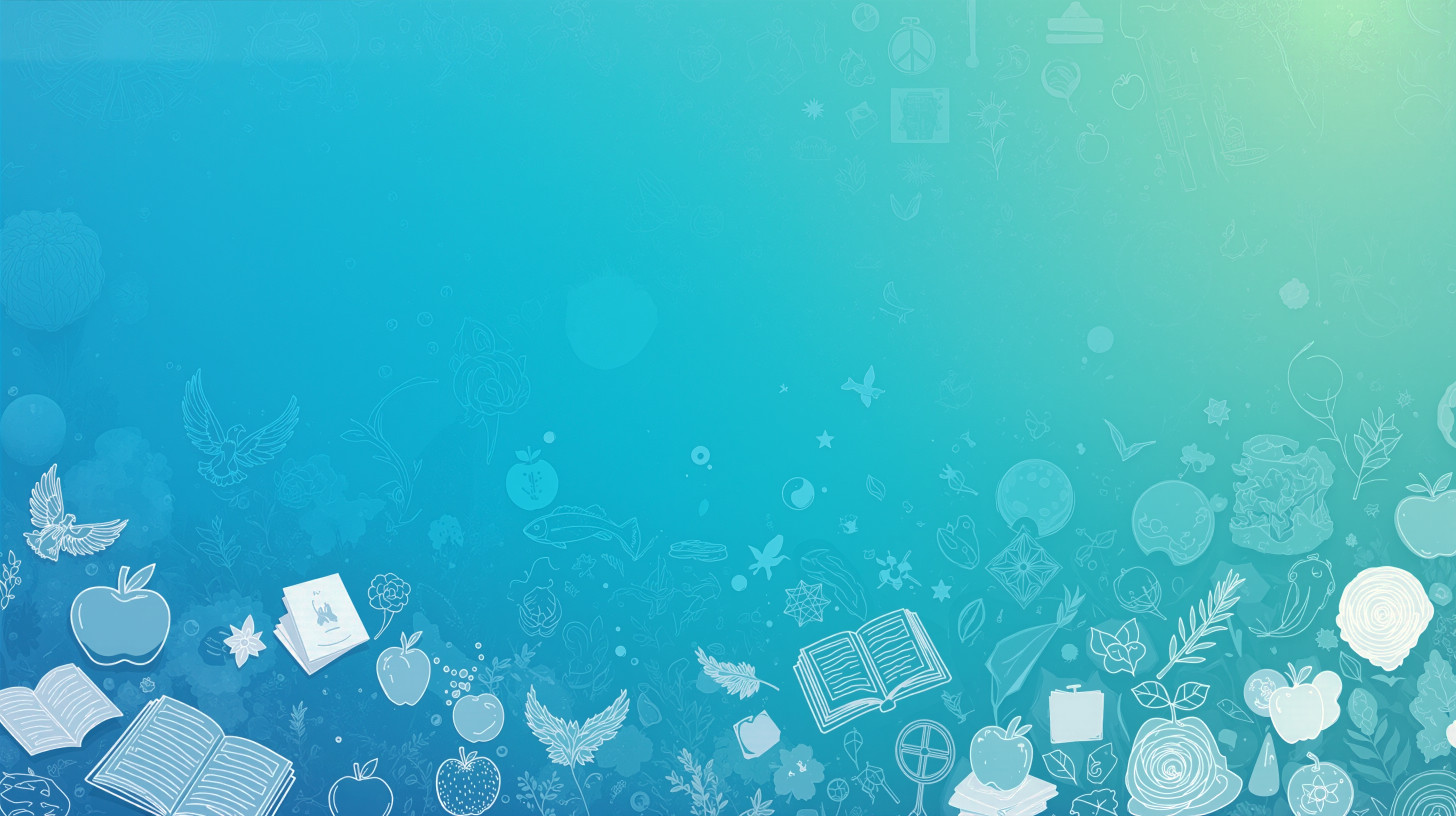 Education-Themed Background Design - A Background for PowerPoint