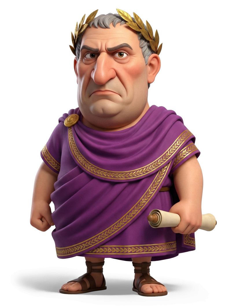 Julius Caesar - Clipart for PowerPoint