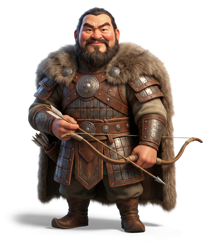 Genghis Khan - Clipart for PowerPoint