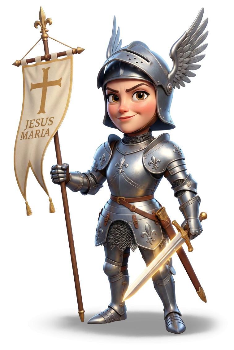 Joan Of Arc - A Presentation Clipart