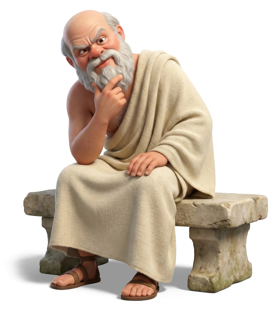 Socrates Thinking Clipart Presentation Clipart