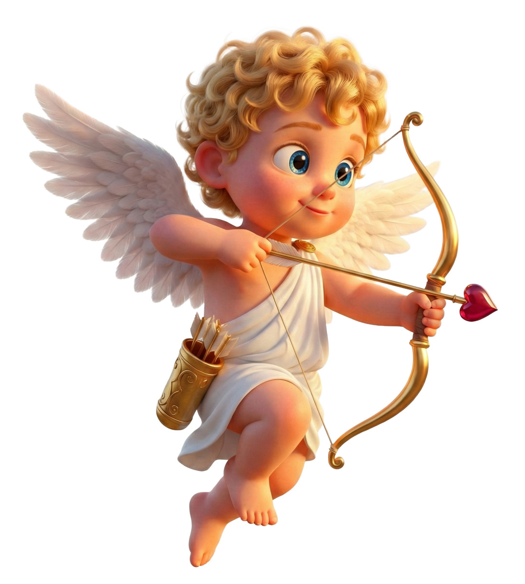 Cupid Clipart For Valentine's Day - Clipart For Powerpoint