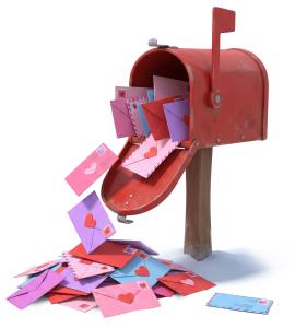 Valentine Hearts Presentation Clipart