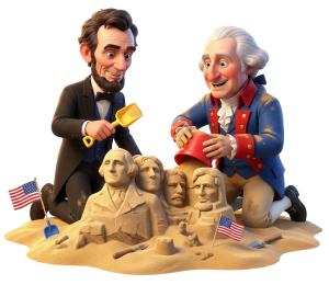 Presidents Day Parade Clipart for PowerPoint