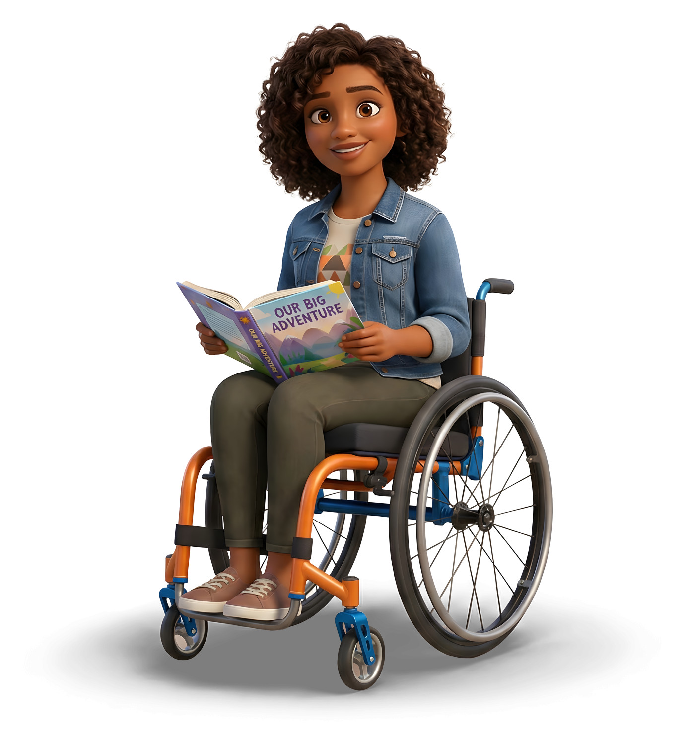 Teacher Reading Book Presentation Clipart