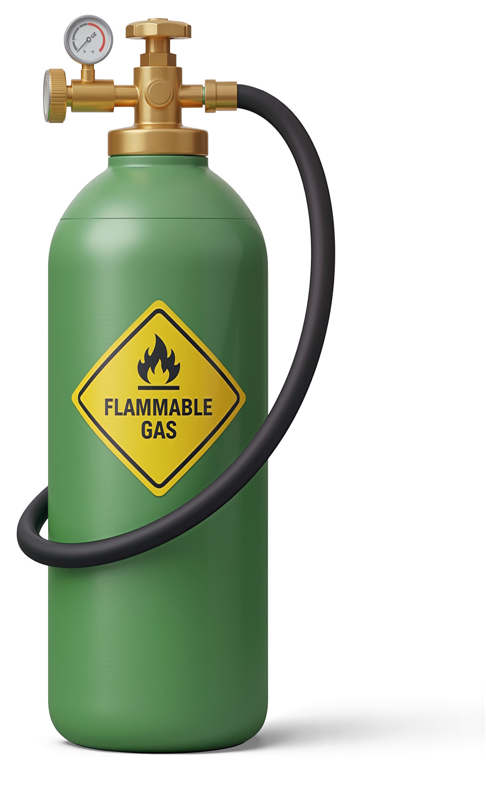 Flammable Gas Clipart for PowerPoint