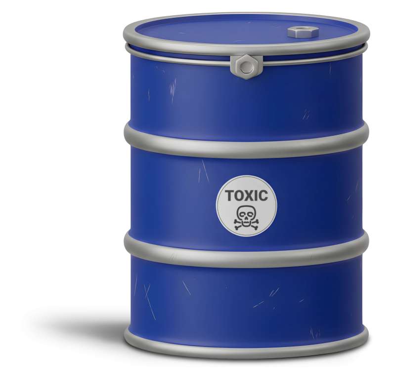 Toxic Materials Barrel Clipart Presentation Clipart