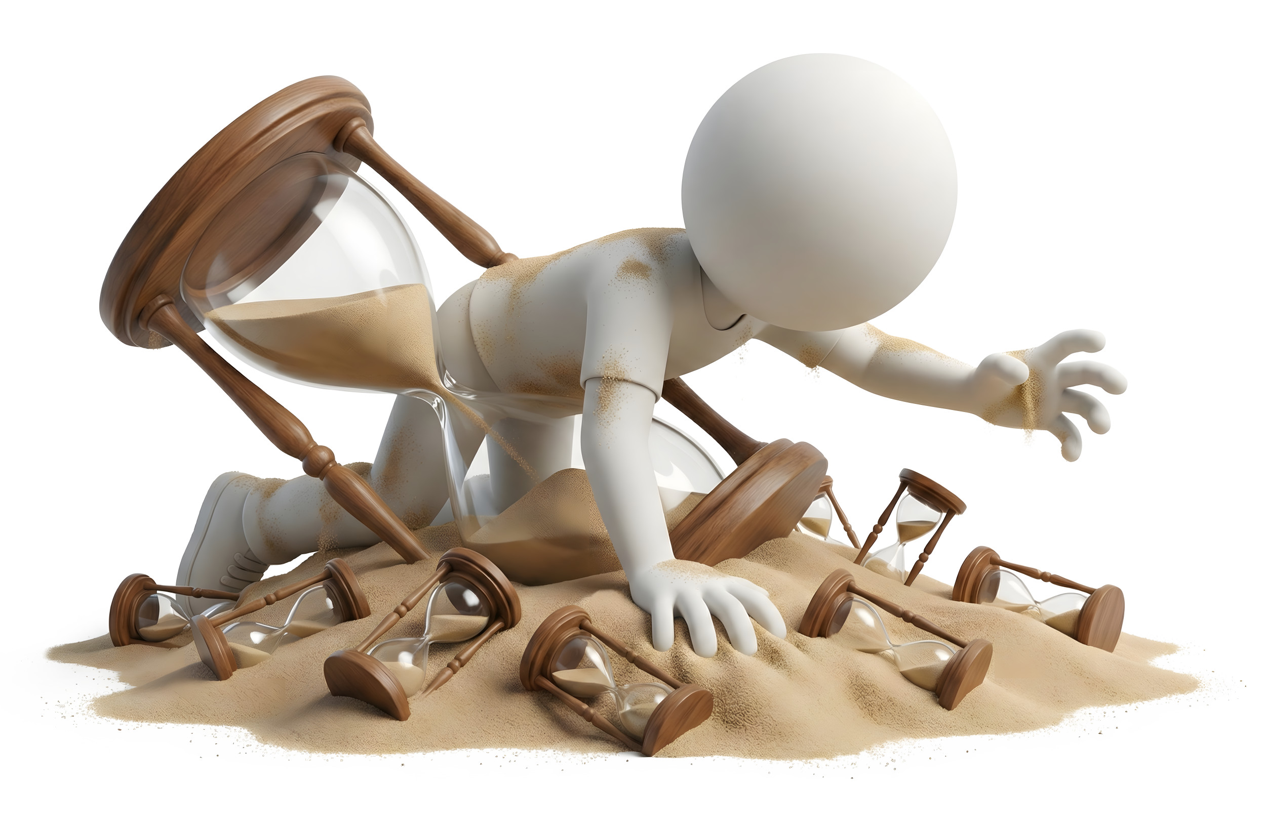 Perservere Through Busyness Presentation Clipart