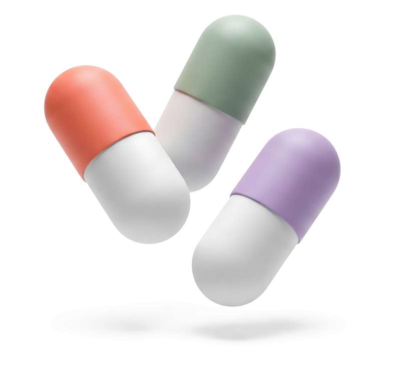 Colorful Medicine Pills Clipart Presentation Clipart