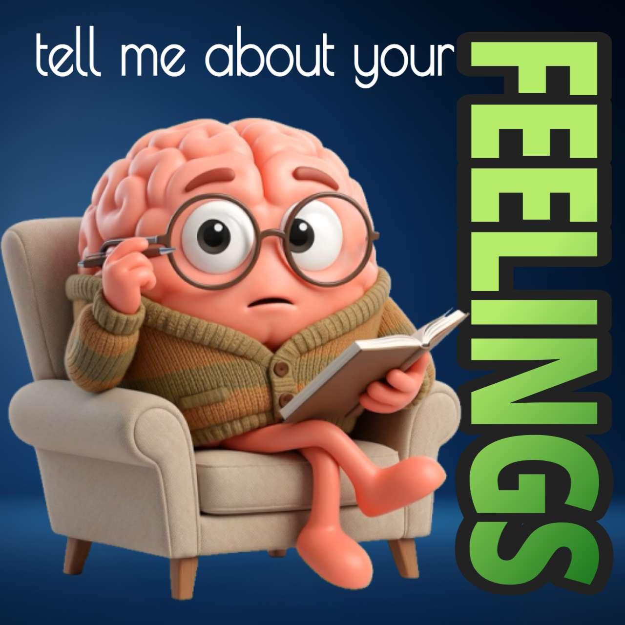 Brain Character Video Background - A Video Background