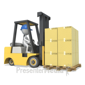 Animated Clipart Forklifts