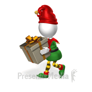 Christmas Running Gif