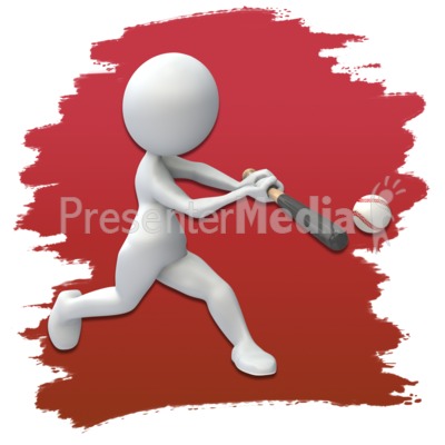 Stick Figure Baseball Icon - Sports and Recreation - Great Clipart for ...