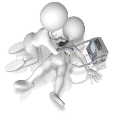 Revive Using Defibrillator - Medical and Health - Great Clipart for ...