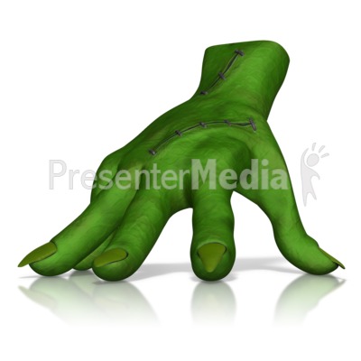 Creepy Hand - Holiday Seasonal Events - Great Clipart for Presentations ...