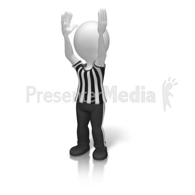Referee Touchdown Signal - Presentation Clipart - Great Clipart for ...