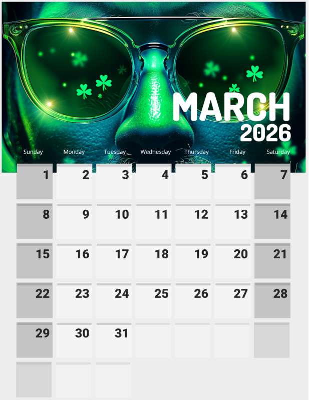 March 2014 Calendar Template Free And Customizable March Templates