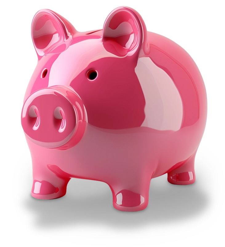 Saving Money Piggy Bank Clipart