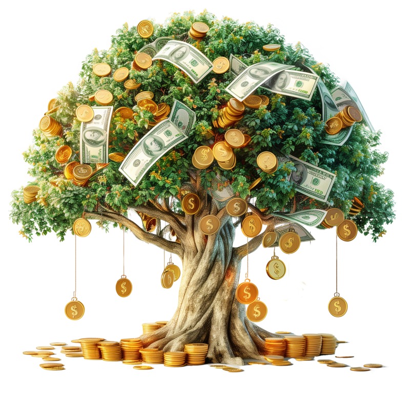 Money Tree Clipart