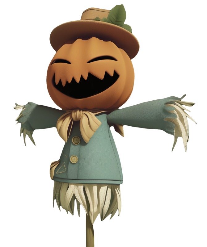 Happy Scarecrow Clipart