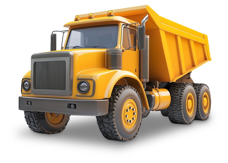 Construction Dump Truck Clip Art