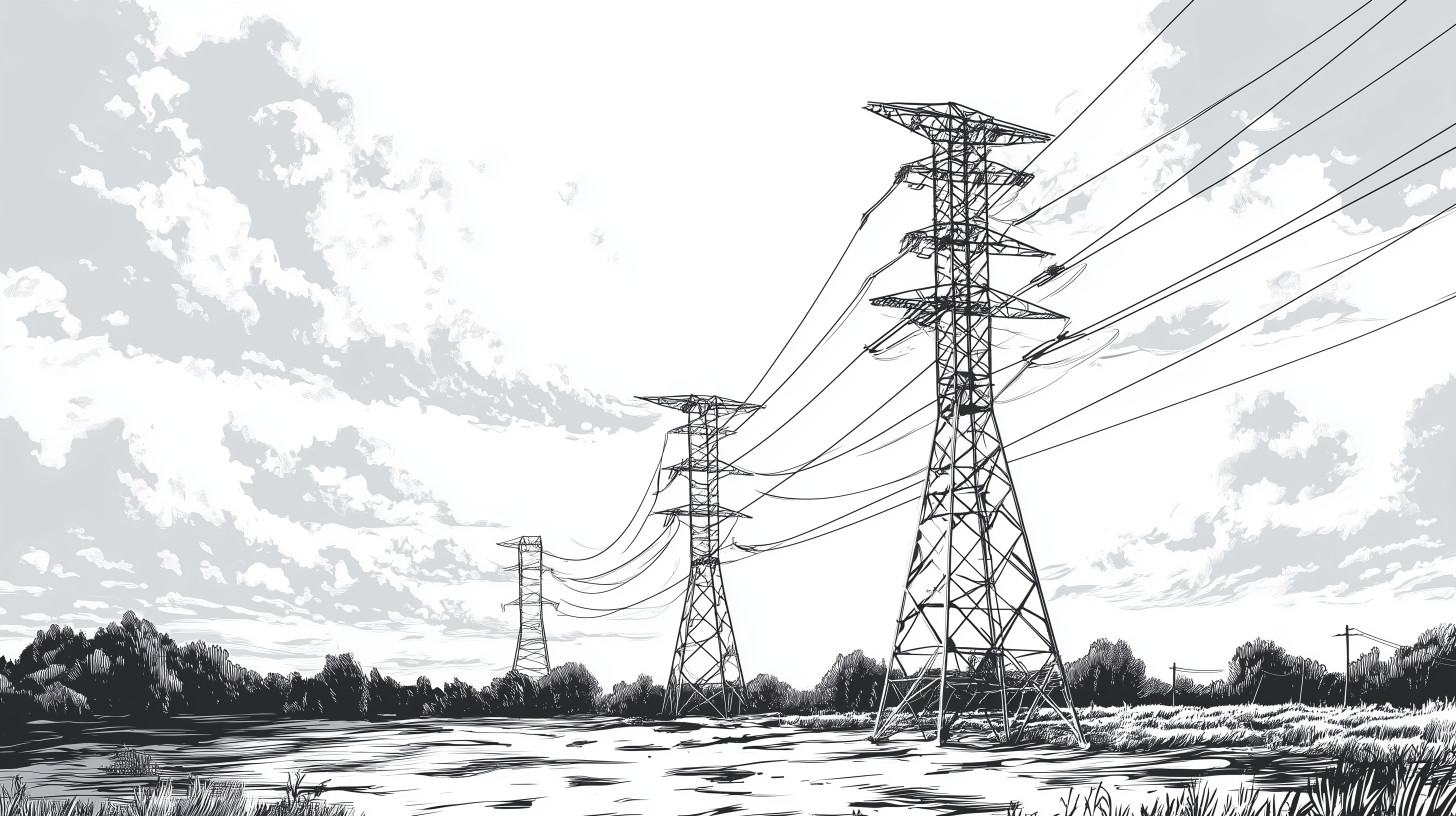 Power Lines Clipart