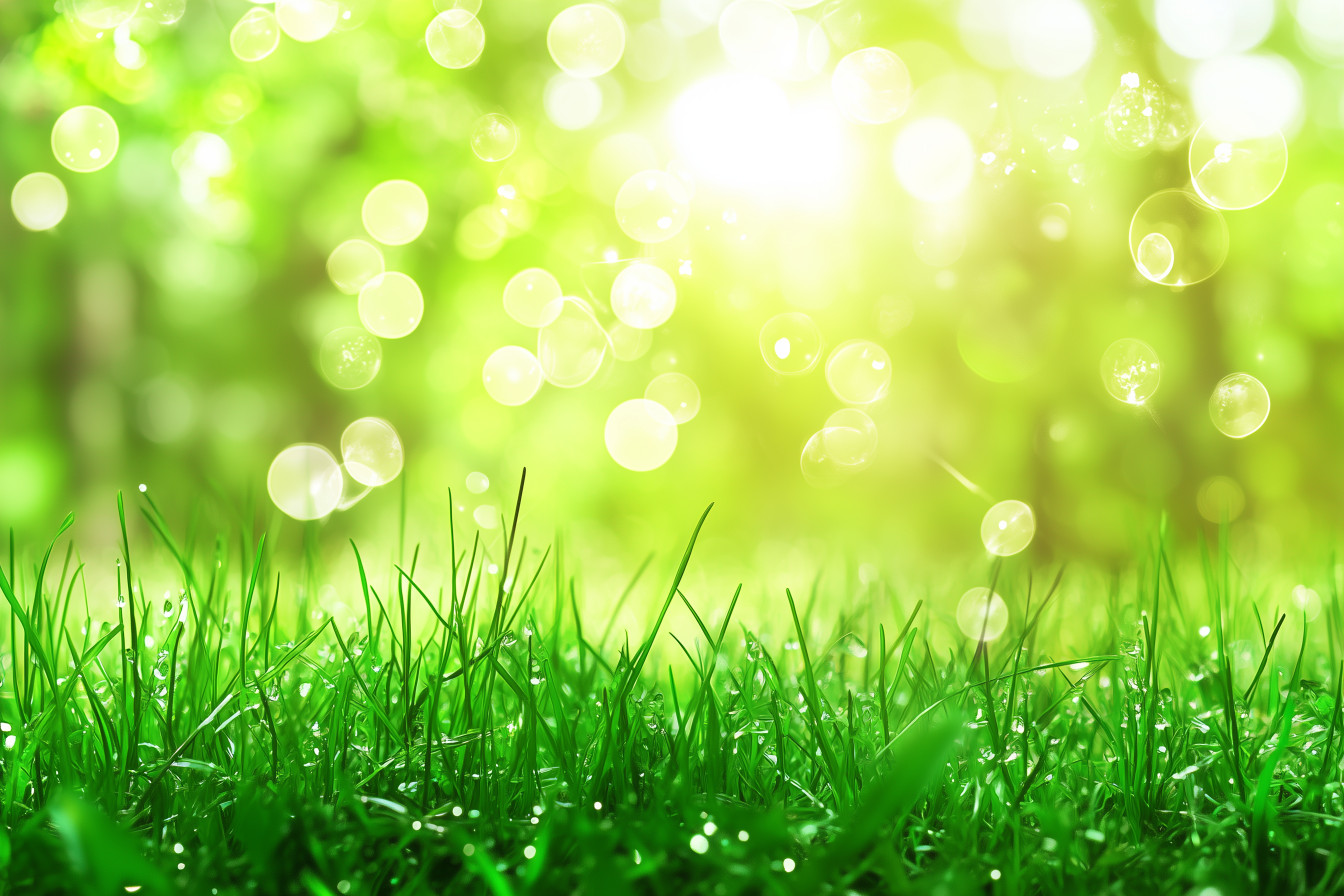 Beautiful Green Grass Free Ppt Backgrounds For Your