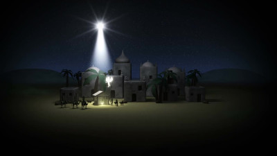 Bethlehem Ppt Background Christmas Nativity Religious Bethlehem Crib