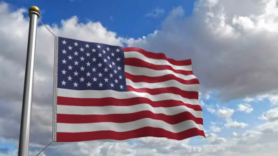 Waving American Flag Animation For Powerpoint 751 Flag Templates