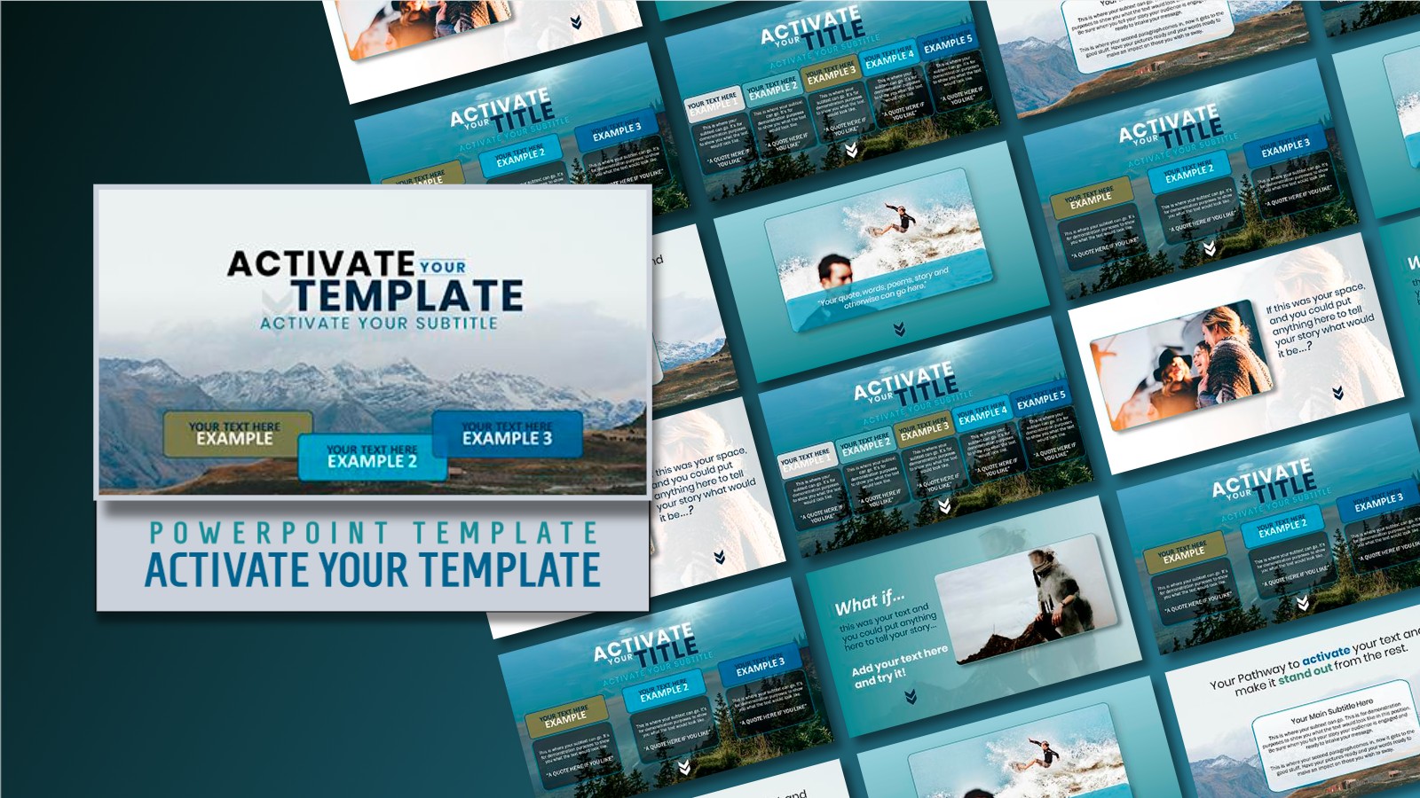 Activate Your Template | A PowerPoint Template from PresenterMedia.com