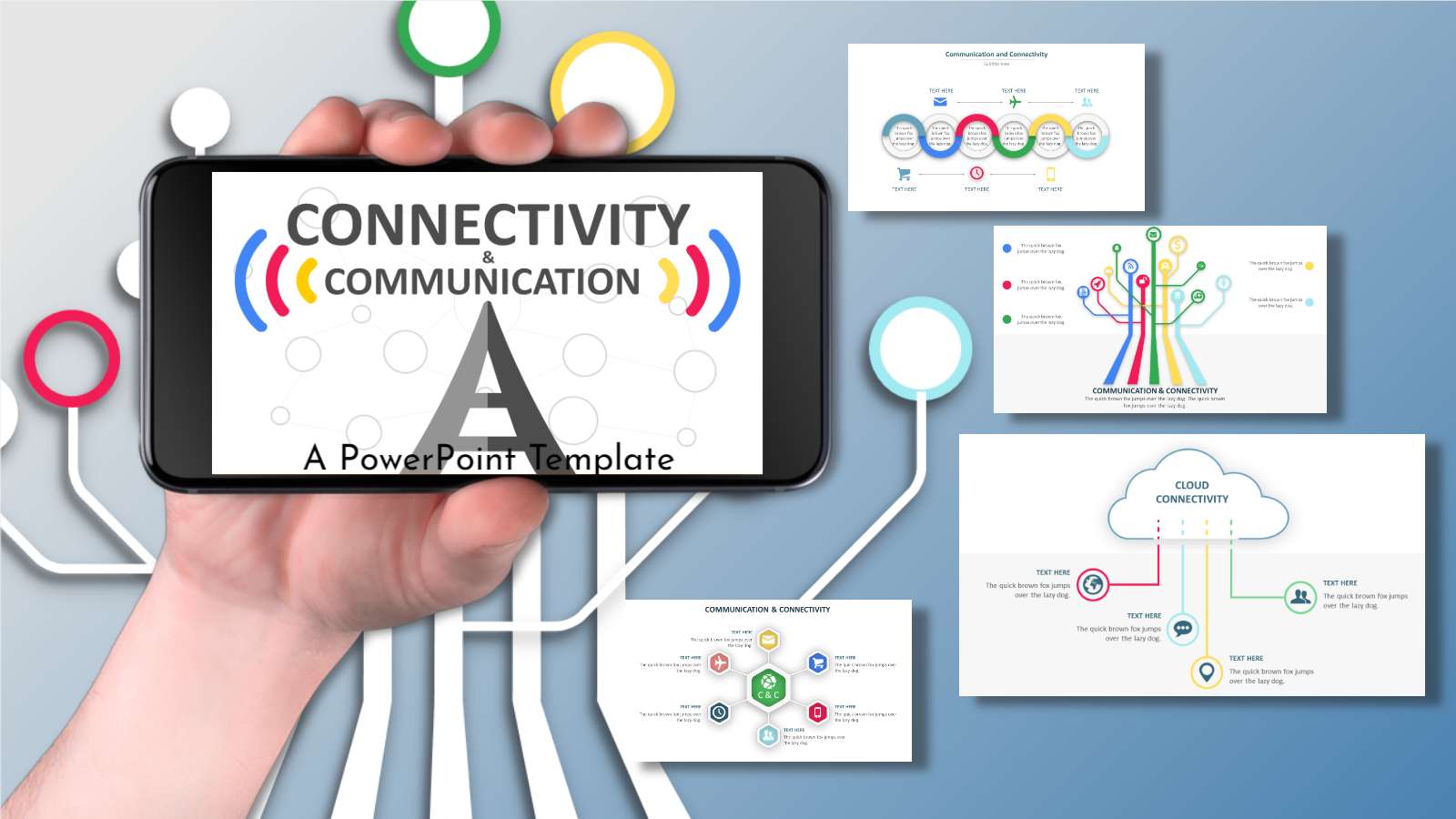 Connectivity And Communication | A PowerPoint Template from ...