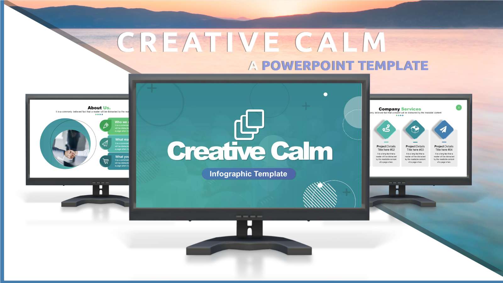 Creative Calm | A PowerPoint Template from PresenterMedia.com