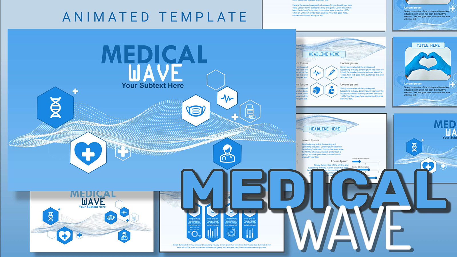 Medical Infographic Design PowerPoint Template