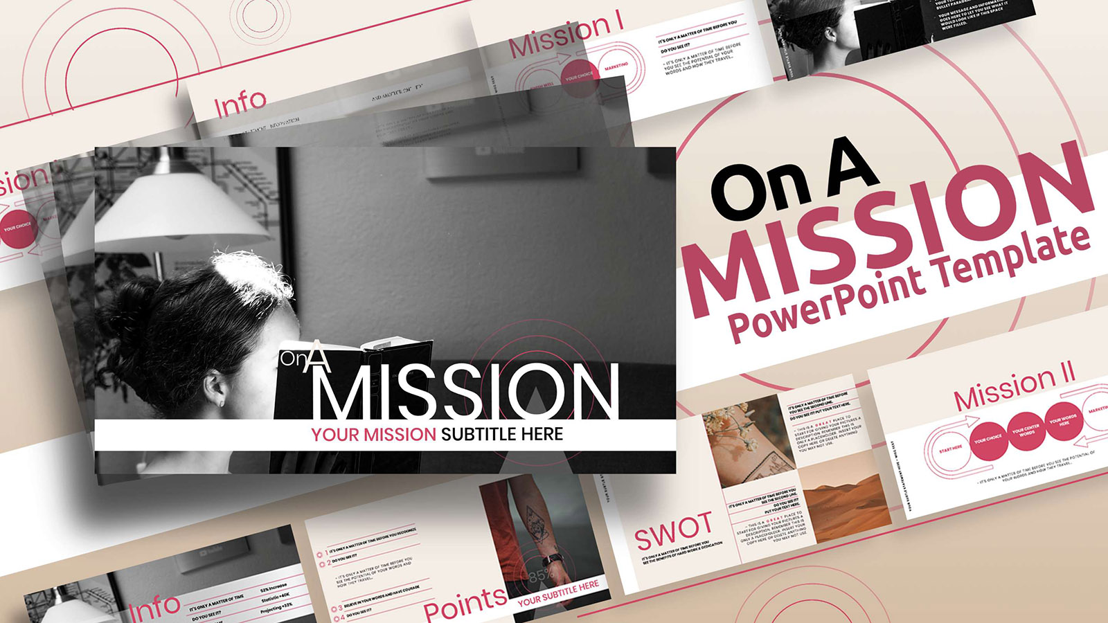 On A Mission Business PowerPoint | PresenterMedia