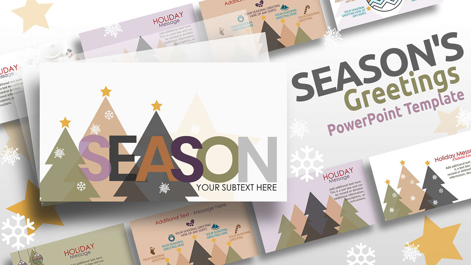Seasons Greeting Holiday Design